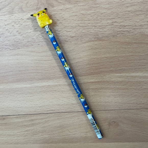 Pokemon | Office | Vintage 9s Pokemon Pencil Pikachu Pencil Topper ...